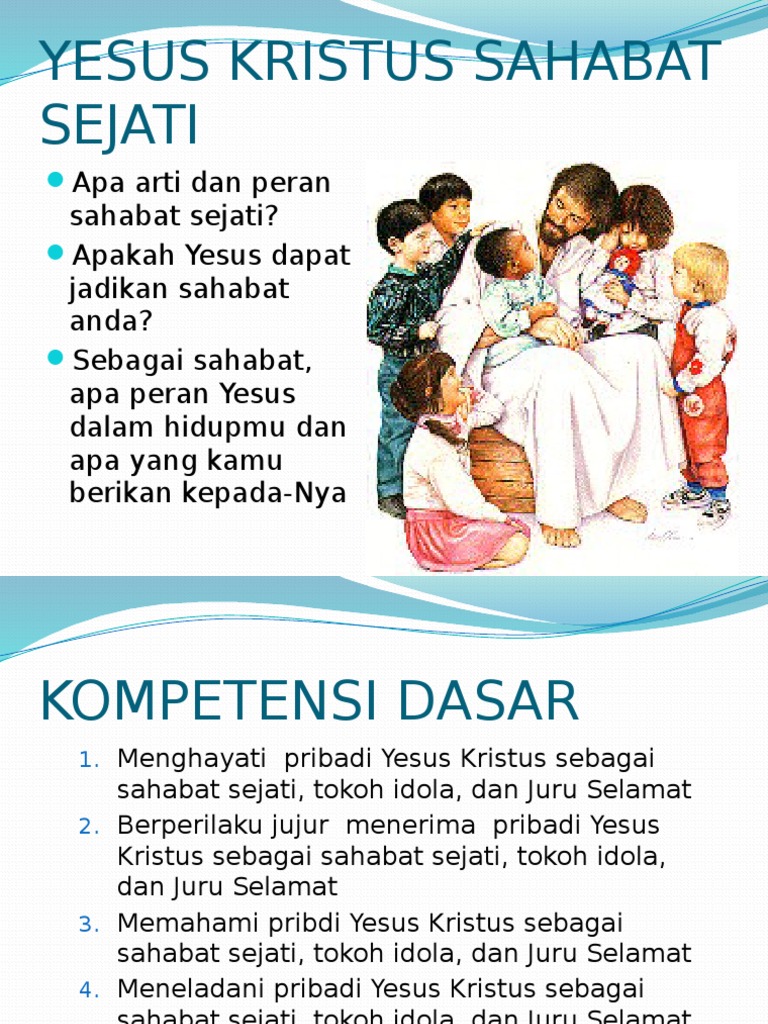 Bab X Yesus Kristus Sahabat Sejati | PDF