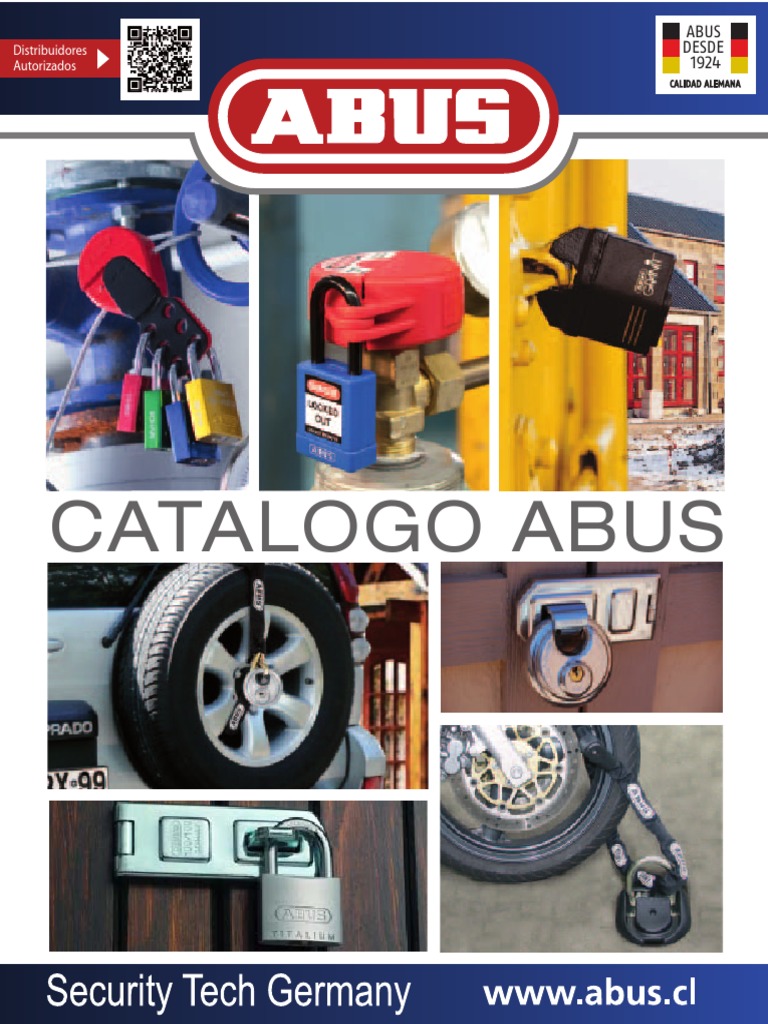 Catálogo Abus Chile-Catálogo ABUS PDF | PDF | Enchufes y tomas de corriente alterna | Bloqueo ...