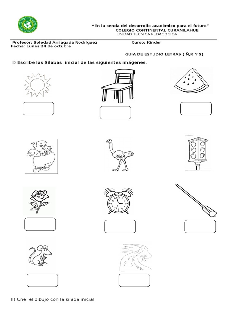 Guia Letra R | PDF