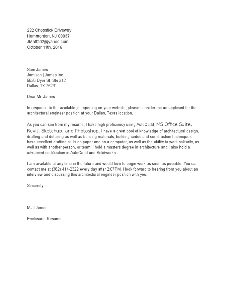 Coverletter | PDF | Engineering | Computing And Information Technology