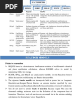 Aspen Plus Reactor Models Overview | PDF | Chemical Reactor | Chemical ...