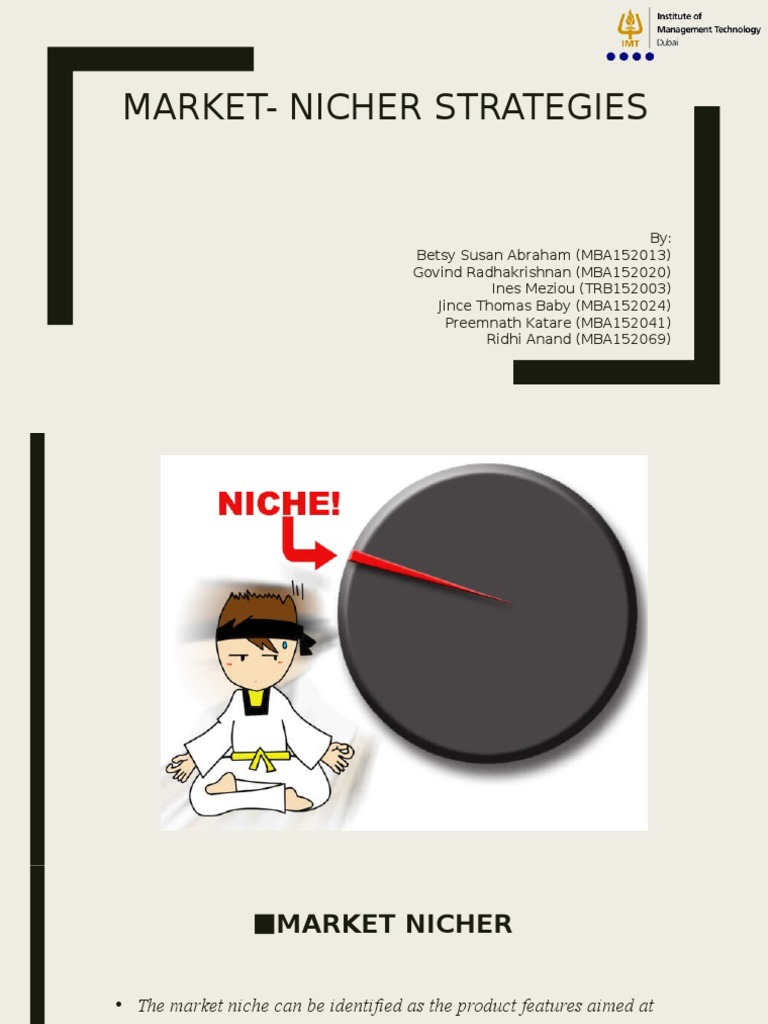 MARKET - Nicher Strategies | PDF | Business