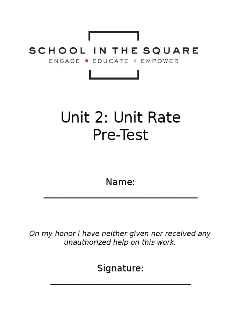 Understanding Unit Rates and Ratios | PDF | Technology & Engineering