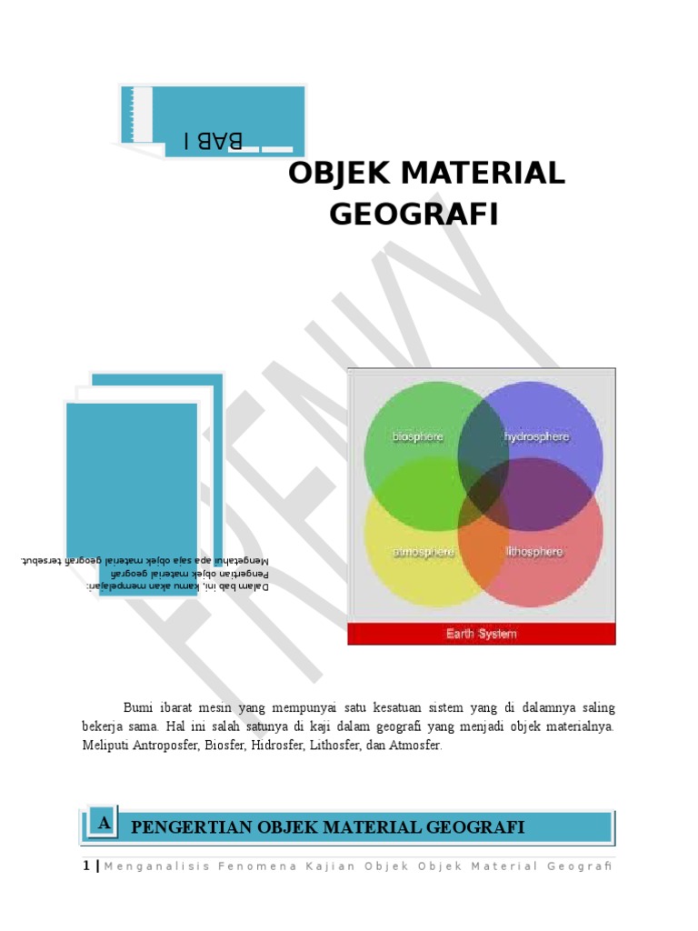 Objek Material Geografi | PDF