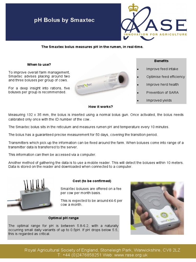 Smaxtec | PDF | Cattle | Computing
