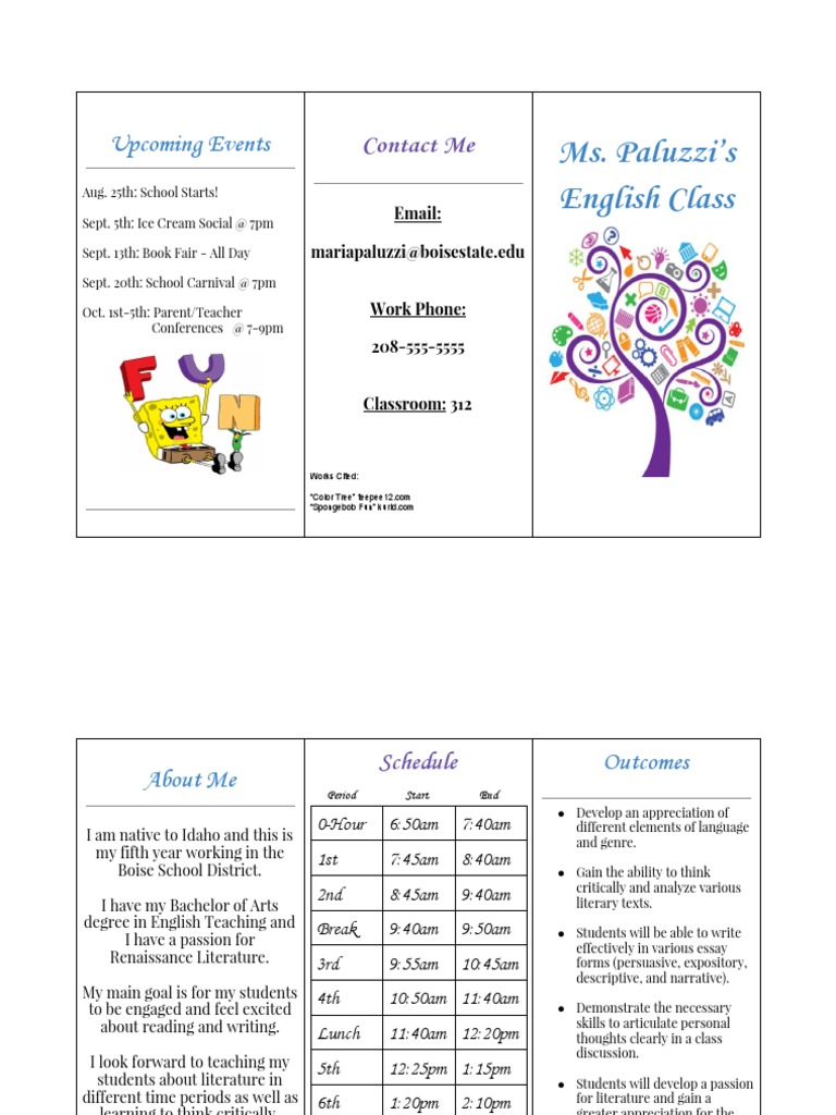 Ed Techbrochure Pdf Language Arts Discipline