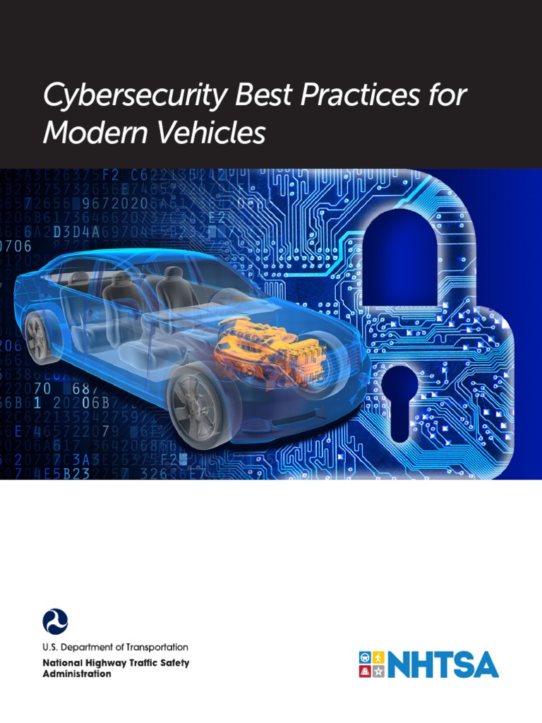 NHTSA Cybersecurity Best Practices For Modern Vehicles | PDF ...