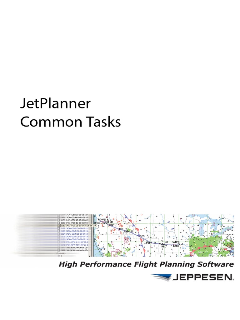 JetPlanner Common Tasks A4 | PDF | Instrument Flight Rules | Visual ...