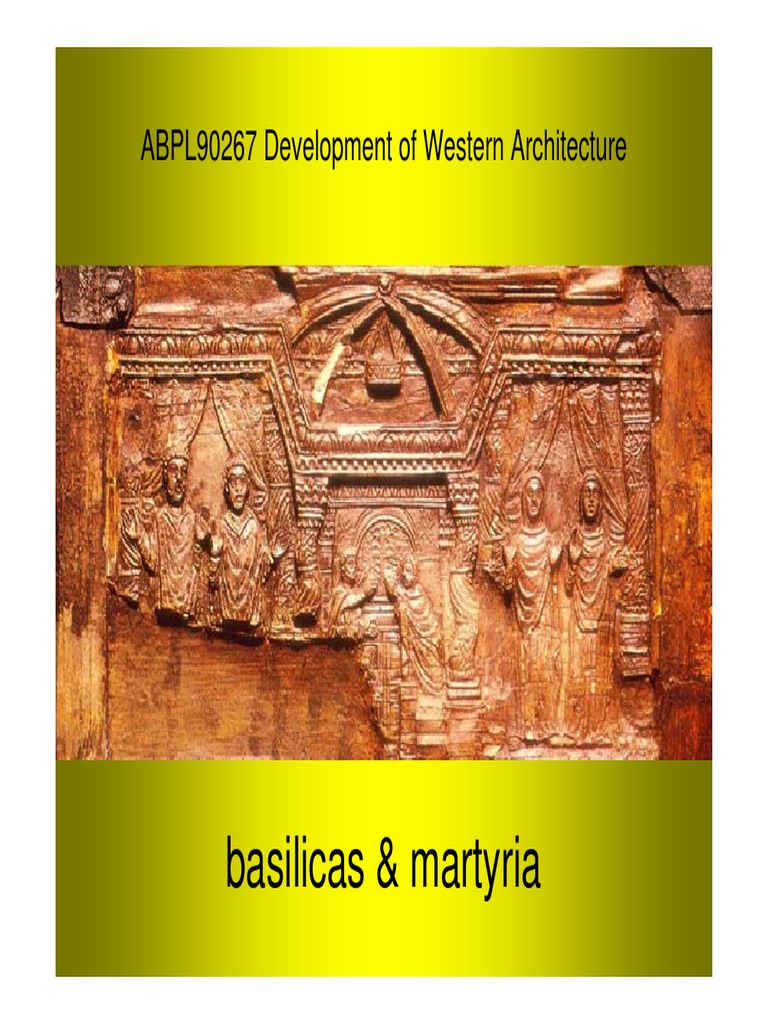 09 Basilicas Martyria | PDF | Mosaic | Rome