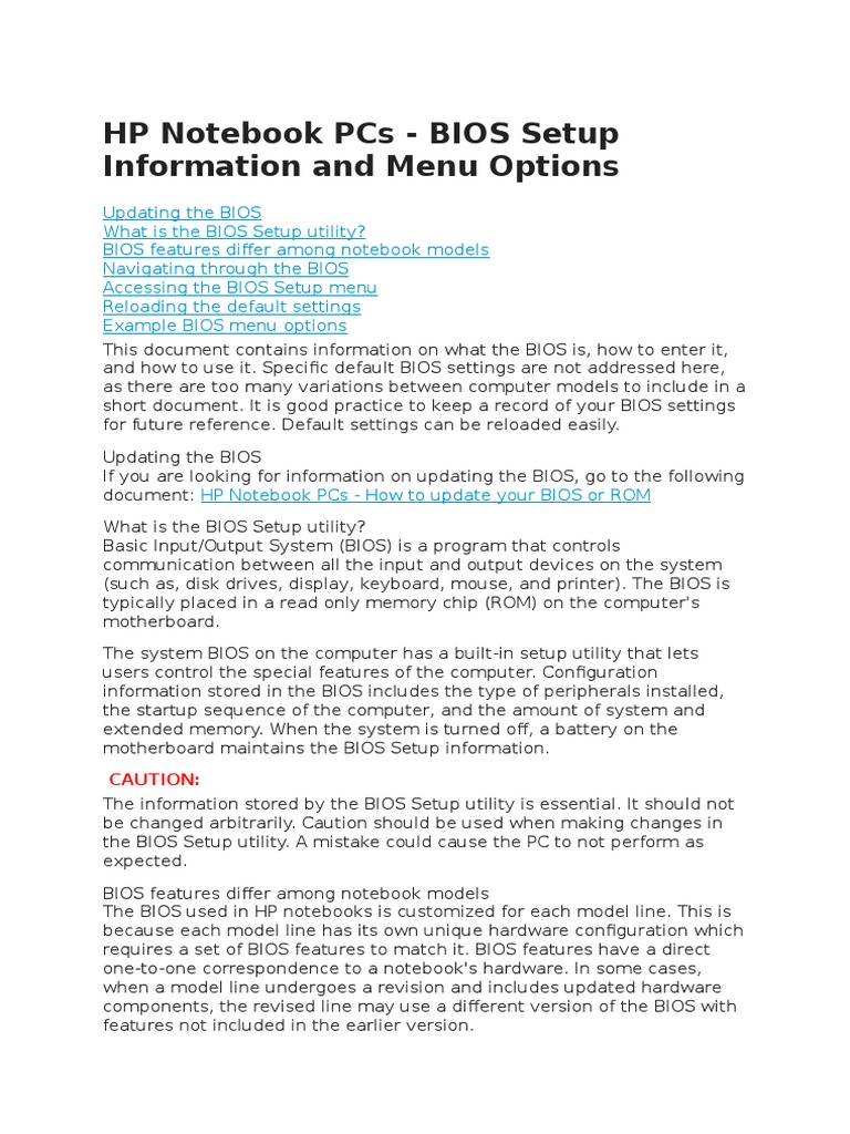 Bios | PDF | Bios | Ibm Pc Compatibles