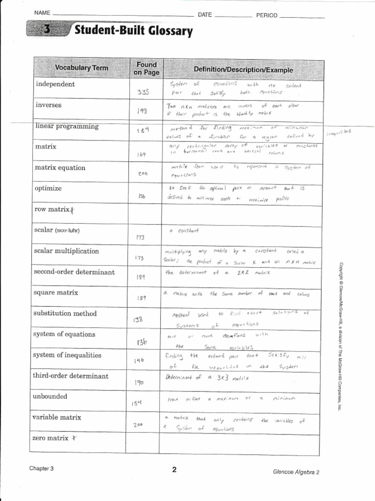 student-built-glossary-chapter-3-pages-1-2-glencoe-algebra-2