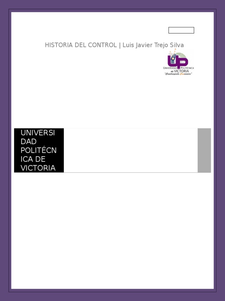 Historia de los Sistemas de Control | PDF | Sistema de control | Caldera