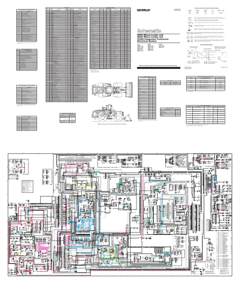 Cat 950g Electric Diagram | PDF | Electrical Connector | Transmission ...