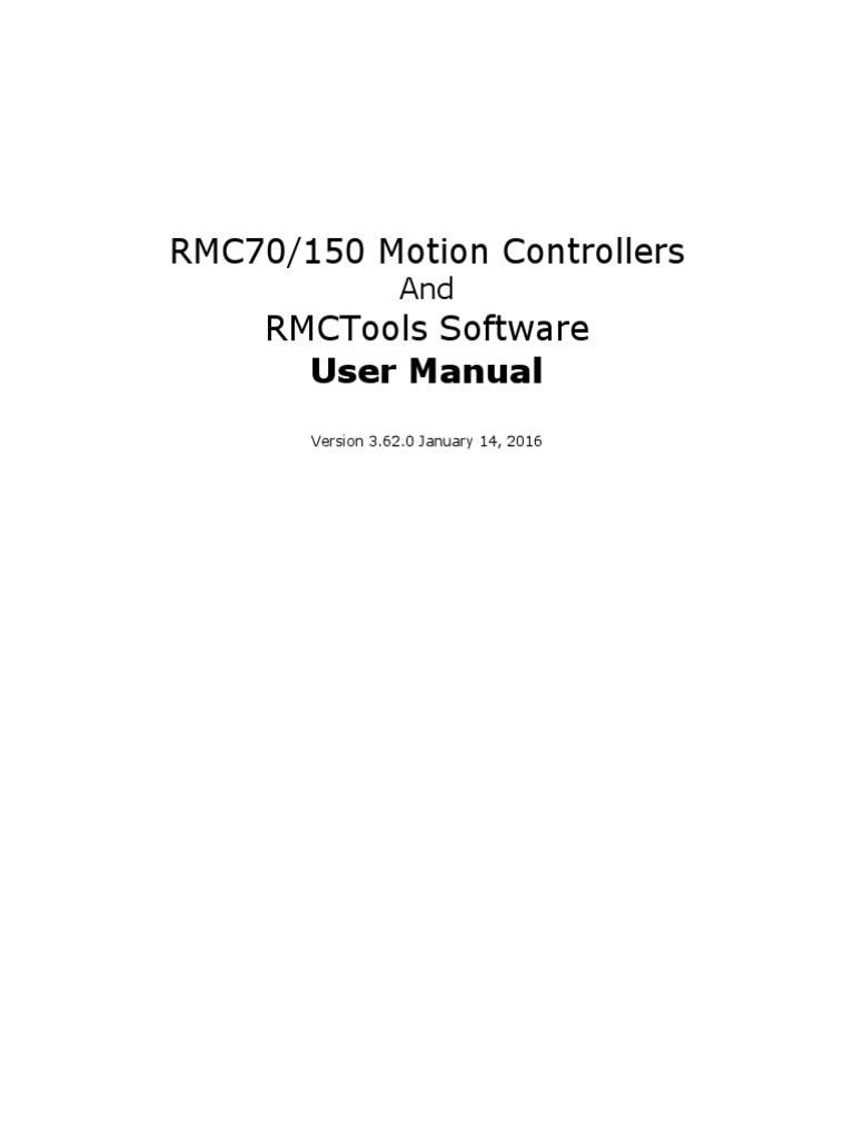 RMC150 PDF | PDF | Computing | Software