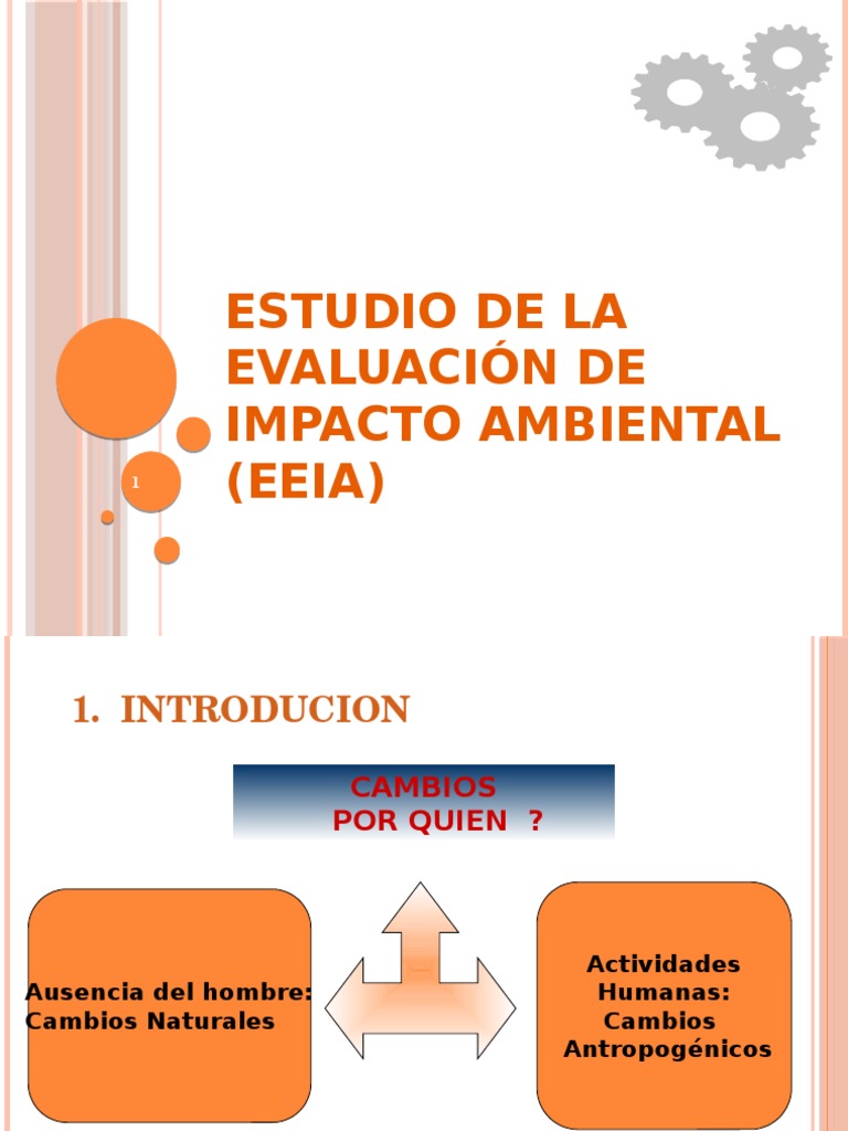 Estudio de Impacto Ambiental (EIA) | Evaluación de impacto ambiental ...