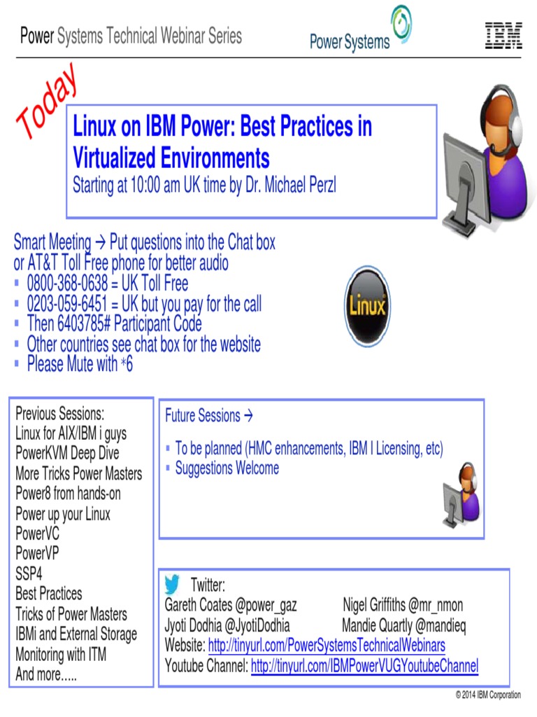 41 Linux On Power Best Practices-Handout | PDF | Booting | Computer Networking
