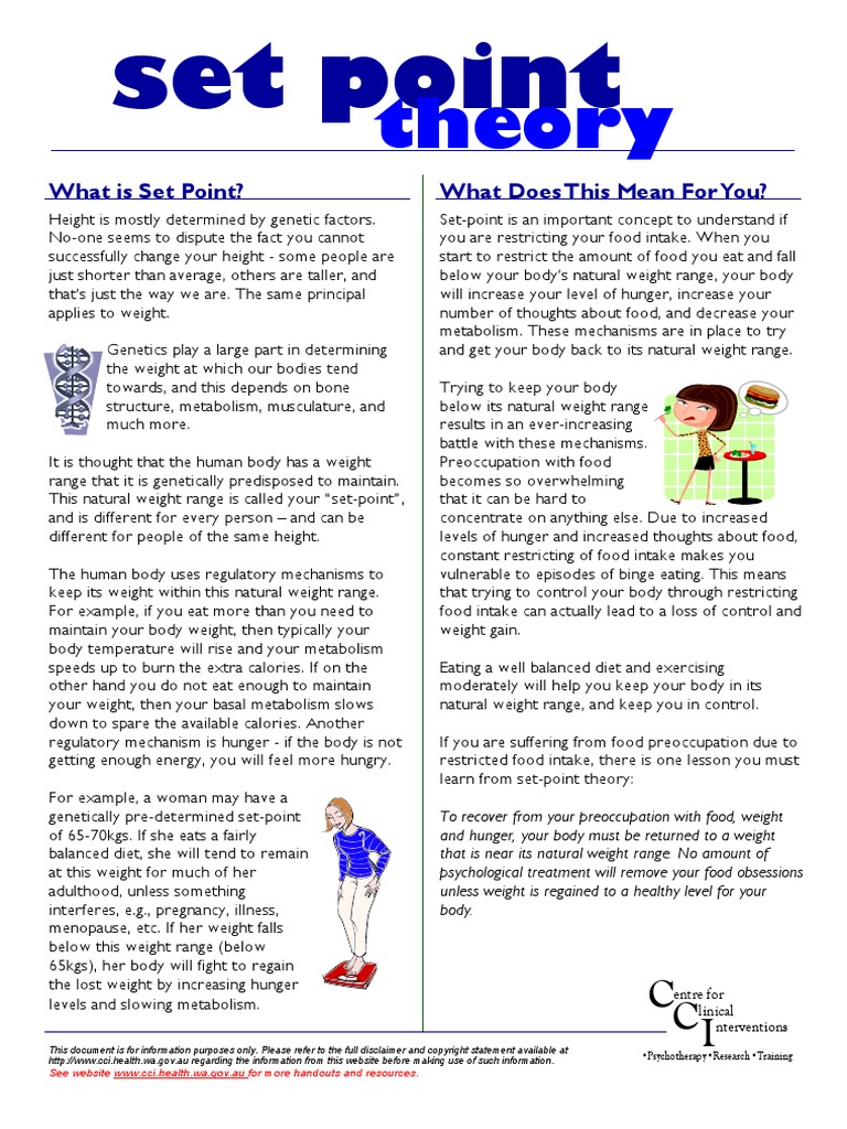 Set Point Theory - Extra Notes PDF | PDF