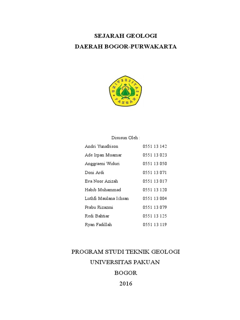 Sejarah Geologi | PDF