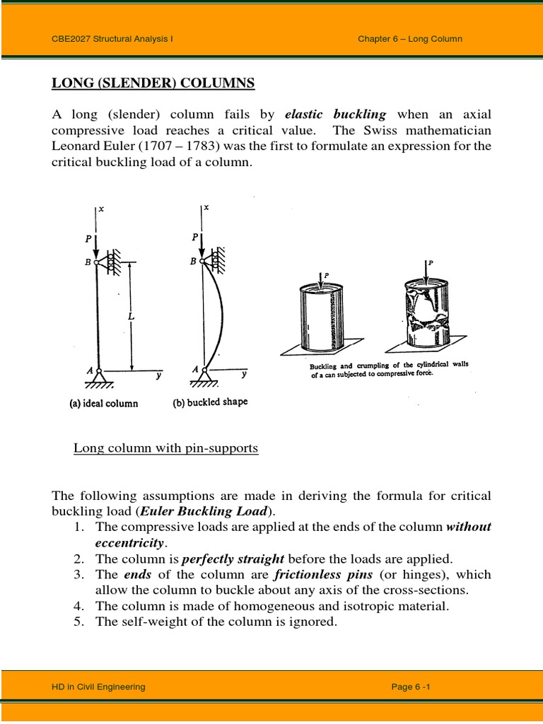 Buckling | Buckling | Column