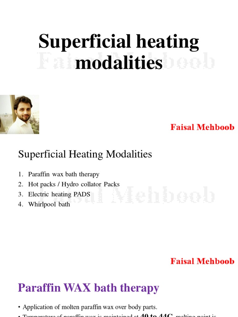 9.superficial Heating Modalities | PDF | Clinical Medicine | Nature