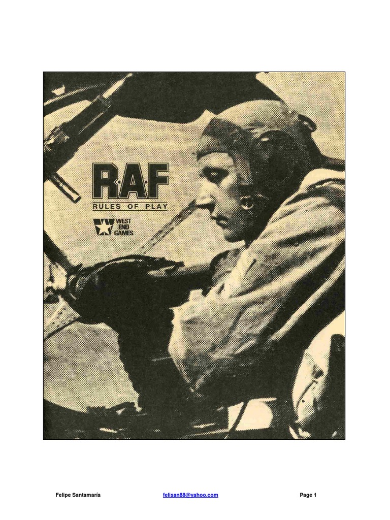 Raf Rules | PDF | Luftwaffe | Bomber
