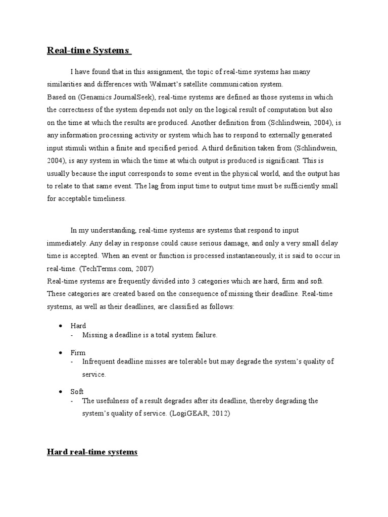 Real Time Computing Pdf Real Time Computing Computing