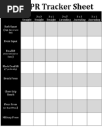 Functional Movement Screen Score Sheet: Test Raw Score Final Score ...