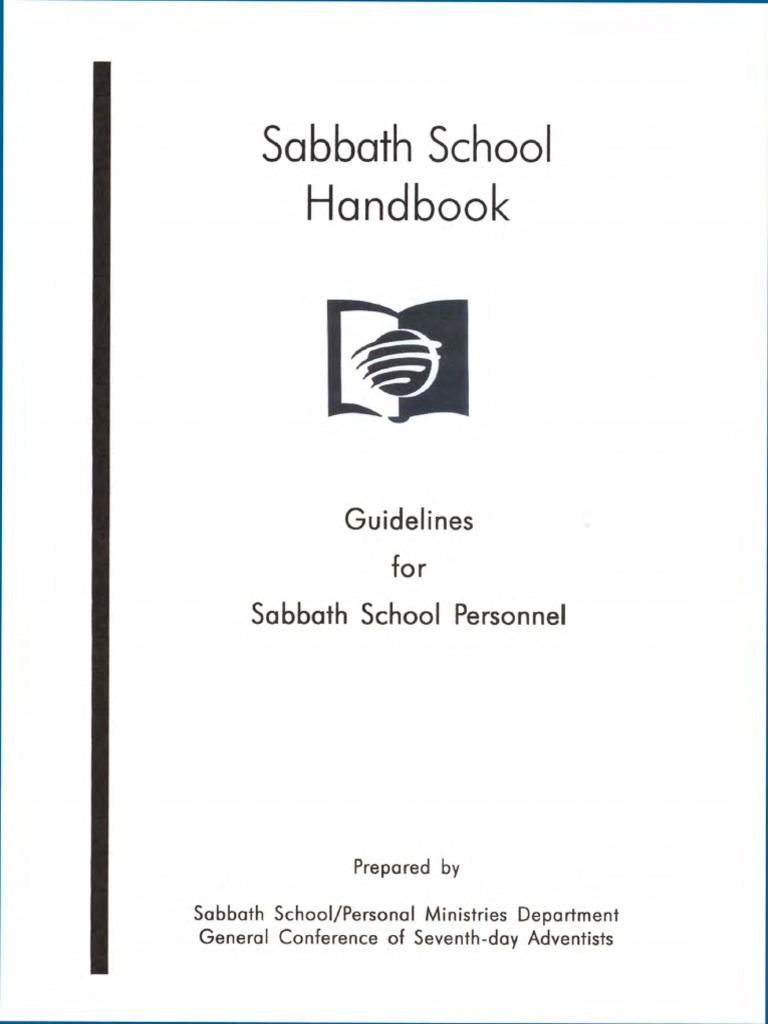 sabbath-school-handbook.pdf | Adventism | Seventh Day Adventist Church