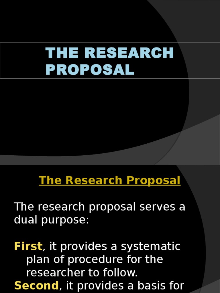 A Guide to Developing an Effective Research Proposal | PDF | Dependent ...
