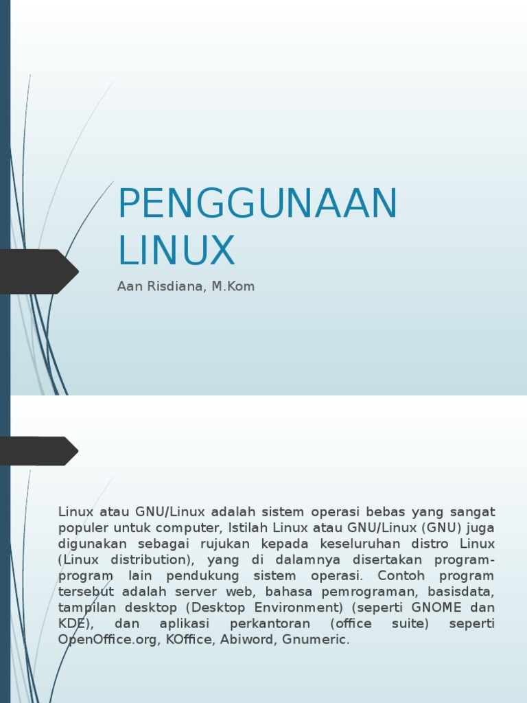 1 Mengenal Linux | PDF