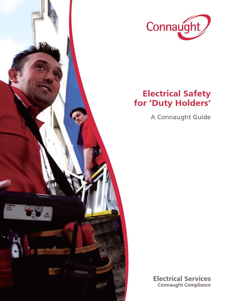 Electrical Safety Guide for Duty Holders | PDF | Occupational Safety ...