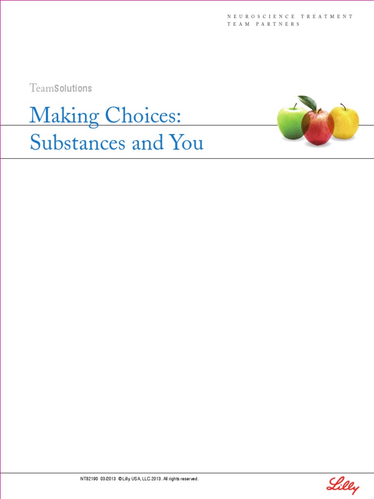 7 Making Choices Substances and You | PDF | Substance Abuse | Mental ...