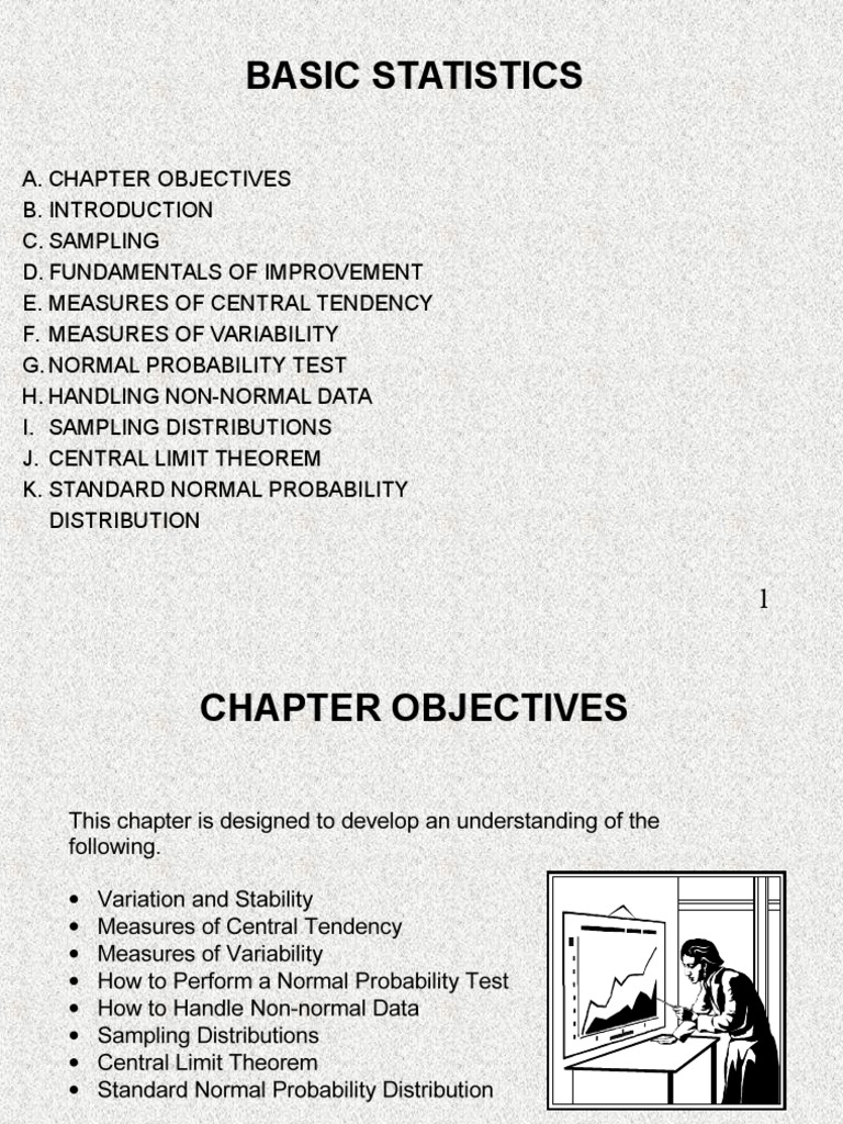 Basic Statistics Toolkit Pdf Standard Deviation Variance