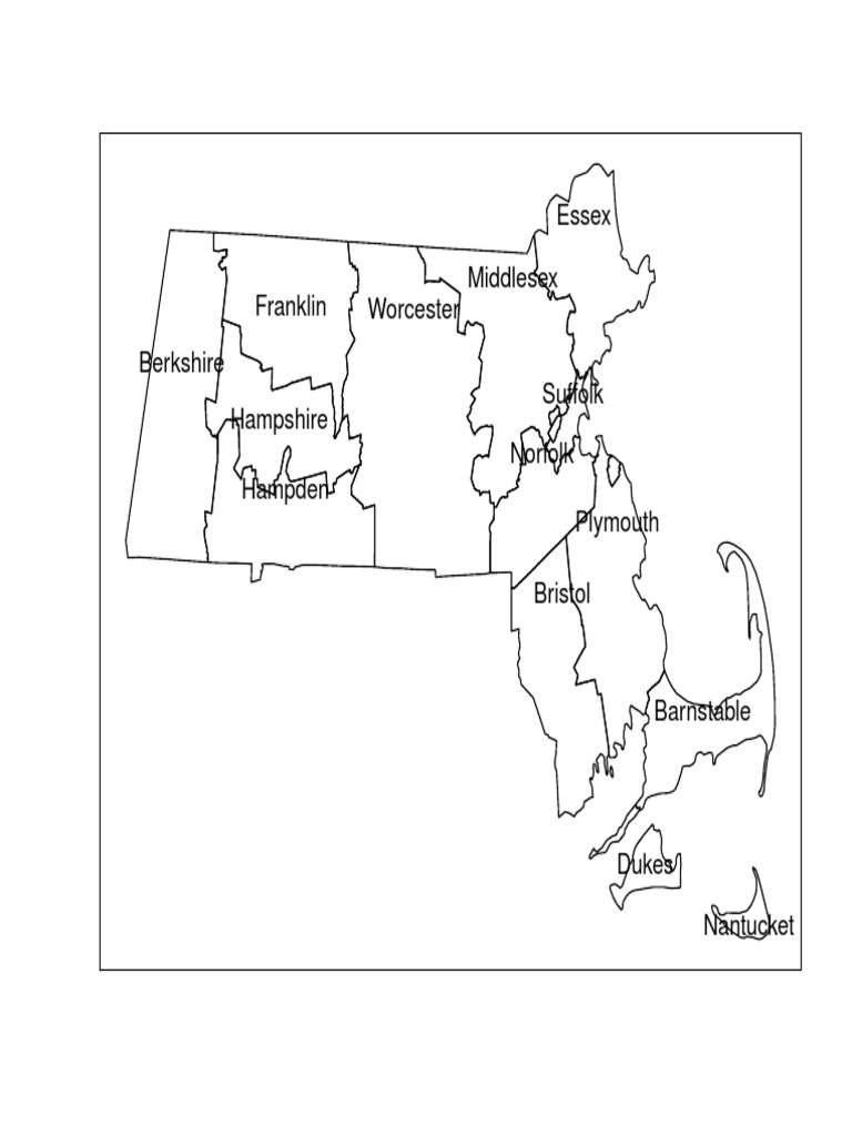 Massachusetts Map | PDF