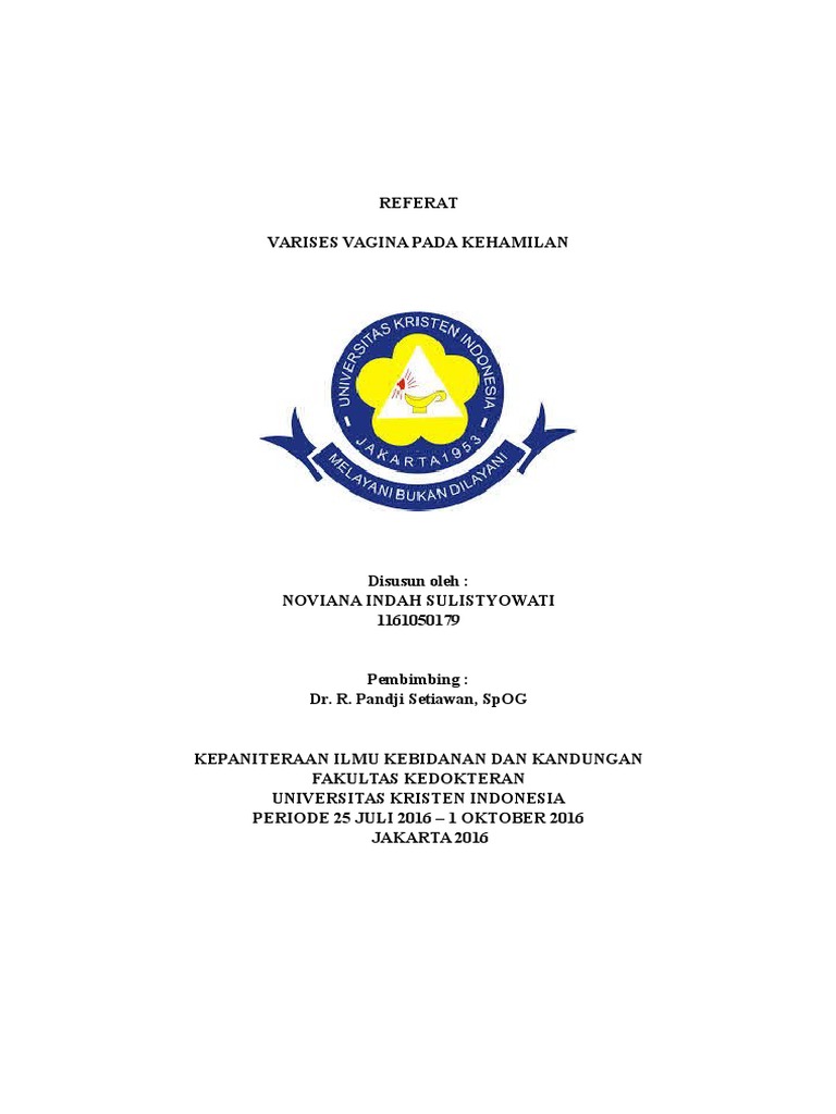 Varises Vagina pada Ibu Hamil | PDF