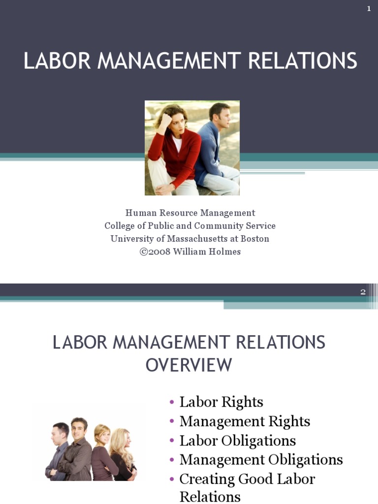 Labormanagementrelations | PDF