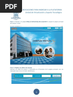 Manual Guia - Pasos para Acceder Al Aula Virtual - Esan Virtual | PDF ...