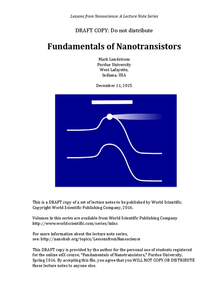 Nano Transistors PDF | PDF | Field Effect Transistor | Mosfet
