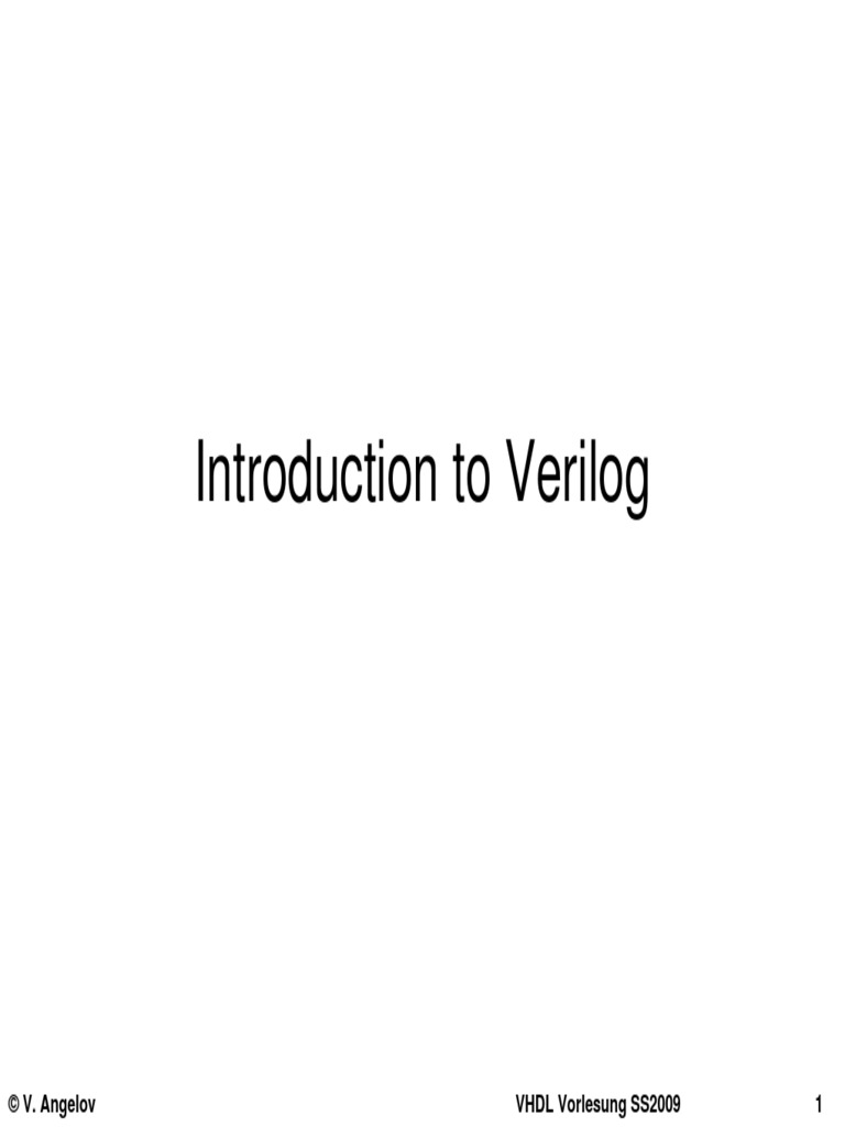 VHDL SS09 Teil10 | PDF | Vhdl | Electronic Engineering VHDL SS09 Teil10 | PDF | Vhdl | Electronic Engineering