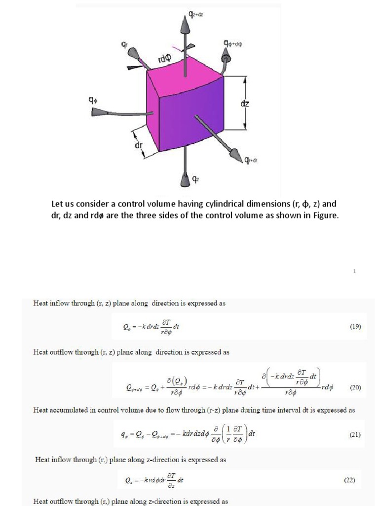 Conduction Cylinder | PDF