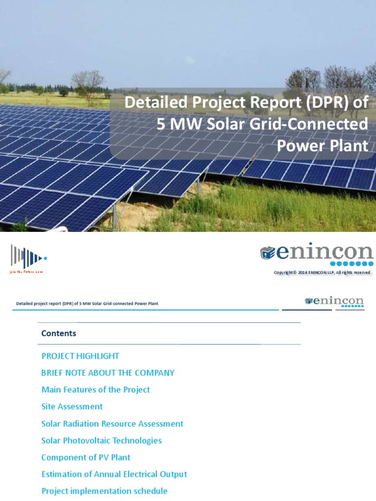 DPR | PDF | Photovoltaics | Solar Energy