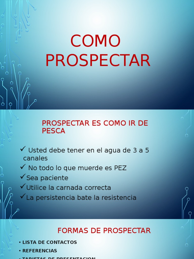 Como Prospectar | PDF