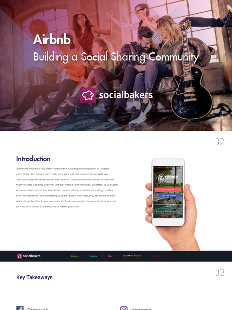 Airbnb's Social Media Engagement Strategy | PDF | Airbnb | Instagram