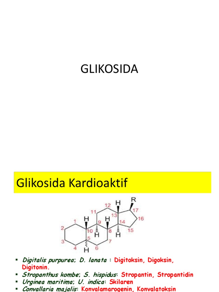 Glikosida Terpenoid | PDF