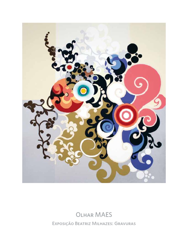 Olhar Maes - Beatriz Milhazes | PDF | Tela de pintura | Pinturas