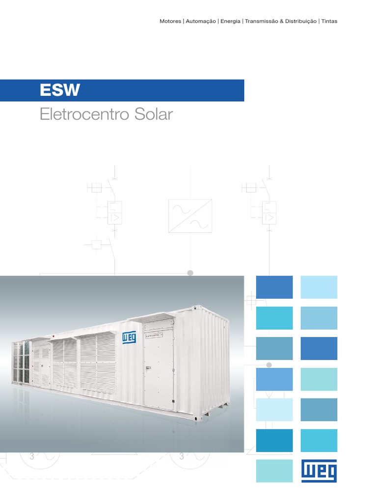 WEG Eletrocentro Solar Esw 50058614 Catalogo Portugues Br | Energia ...