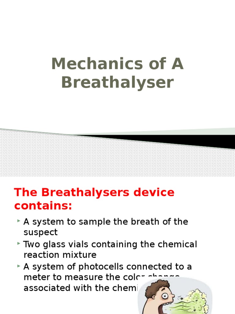 How Do Breathalyzer Works | PDF | Science & Mathematics | Technology ...
