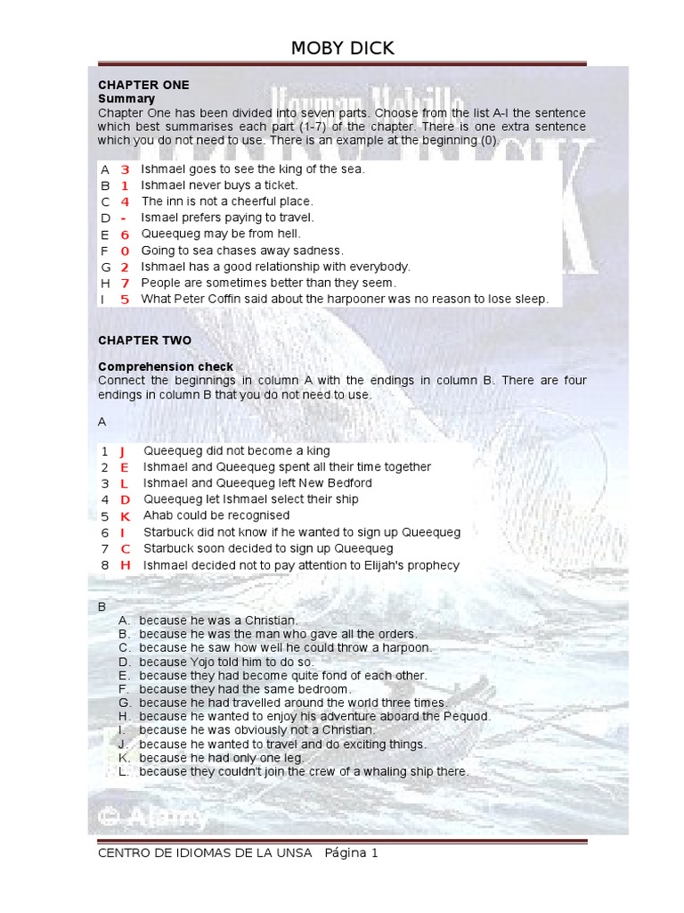 MOBIDIC | PDF | Moby Dick | Captain Ahab