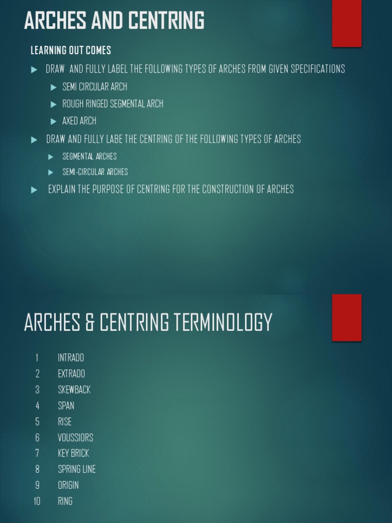 Arches and Centering | Download Free PDF | Architectural Design ...