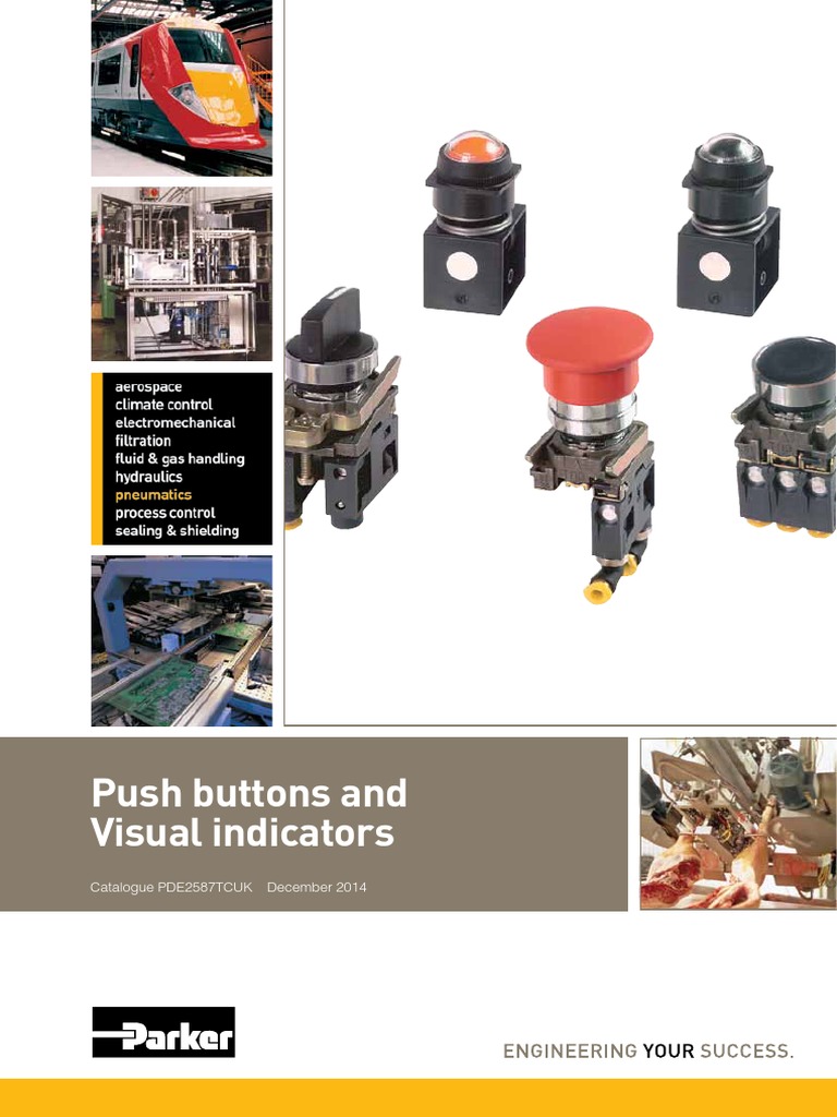Push Buttons - PXB and PXV Series - Catalogue PDE2587TCUK | PDF ...